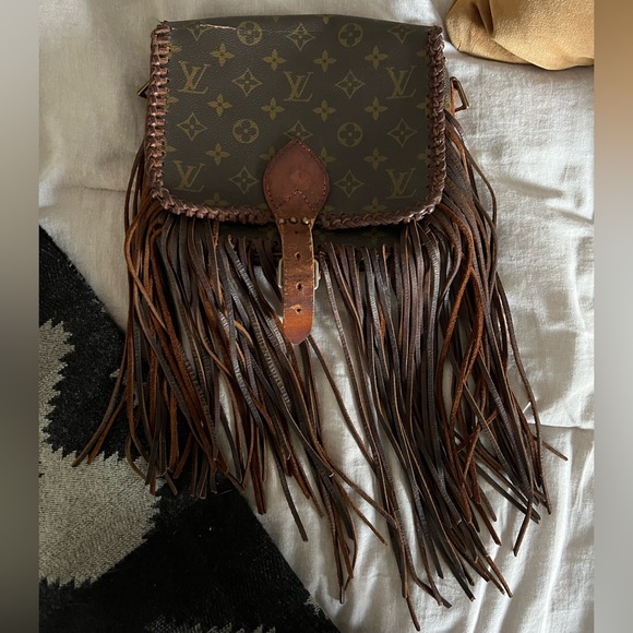Louis Vuitton | Accessories | Vintage Boho Bag Fringe Lv | Poshmark
